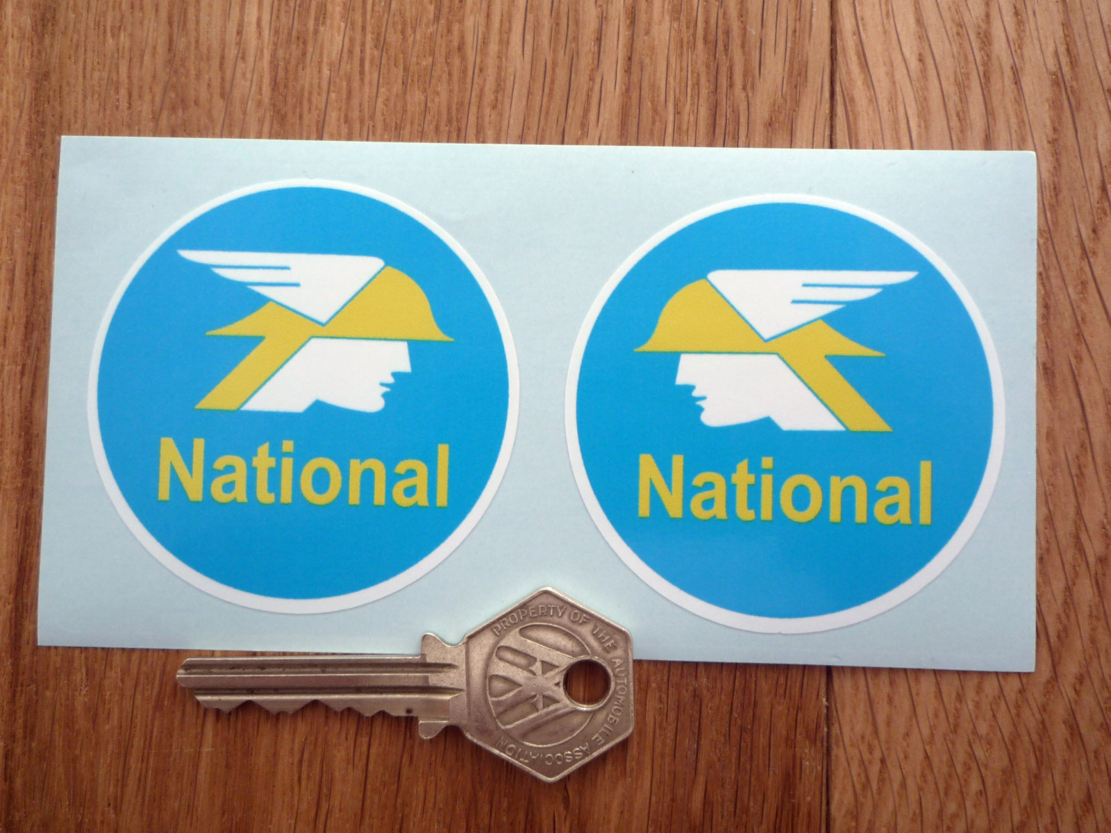 NATIONAL BENZOLE Classic 60's Car Motorcycle Stickers | eBay UK