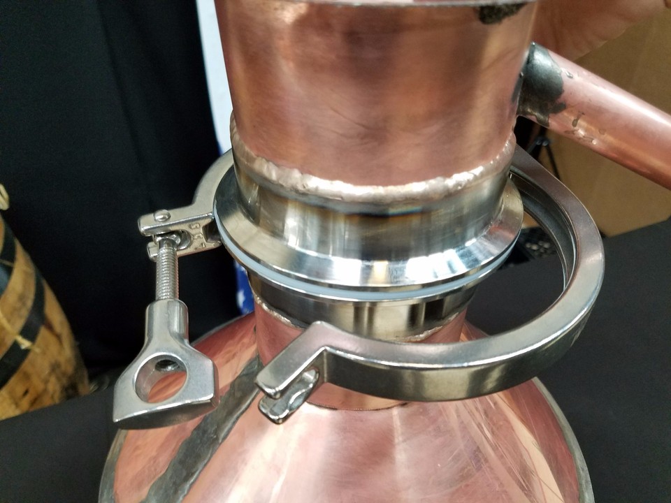 10 Gallon Copper Moonshine Still with Worm and Thumper | eBay