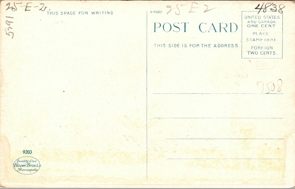 Virginia MN Court House Postcard unused 1915-30s | eBay