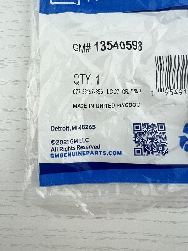 New GM Tire Pressure Monitoring System (TPMS) Sensor Kit #13540598 | eBay