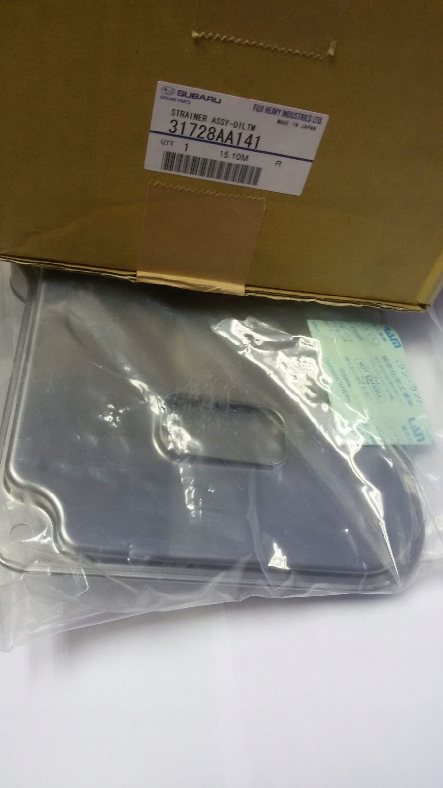 OEM genuine Subaru 31728AA141 STRAINER Assembly | eBay