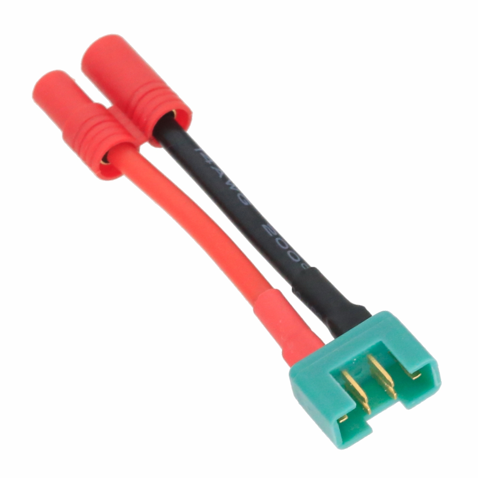 MPX Multiplex Male Plug to SYMA 3.5mm Female Jack cable 14AWG 5CM wire ...