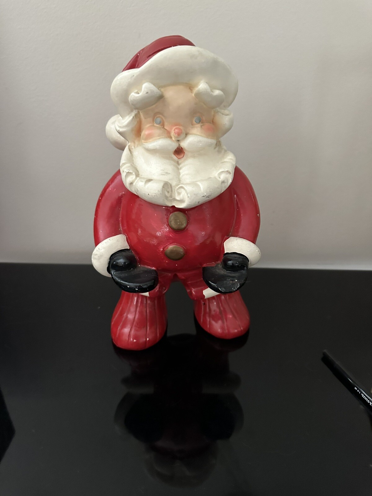 Vintage Chalkware Santa Coin Bank | eBay
