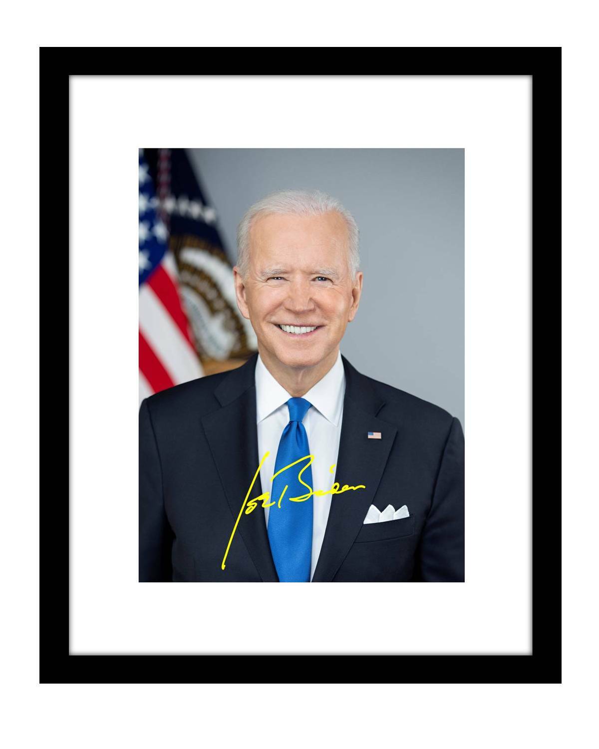 Joe Biden 8x10 Signed Photo official presidential portrait autographed ...