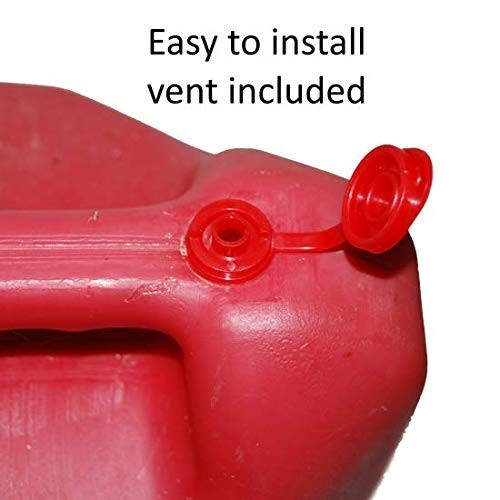 Replacement Gas Can Spout / Nozzle and Vent Kit for Plastic Gas Cans ...
