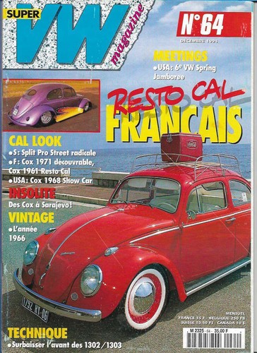Super VW Magazine N°64 - Decembre 1994 | eBay