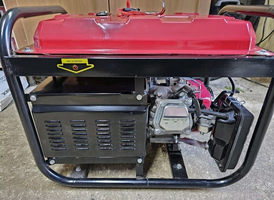 Bohmer AG-6500W Petrol Generator 2800w 8Hp Portable | eBay UK