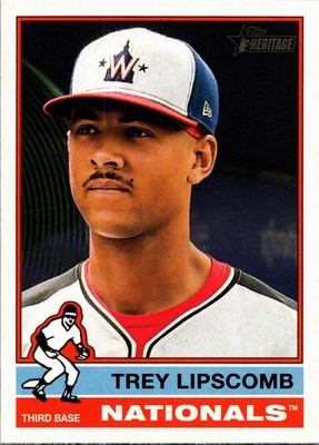 Trey Lipscomb #115 - - 2025 Topps Heritage - Washington Nationals | eBay