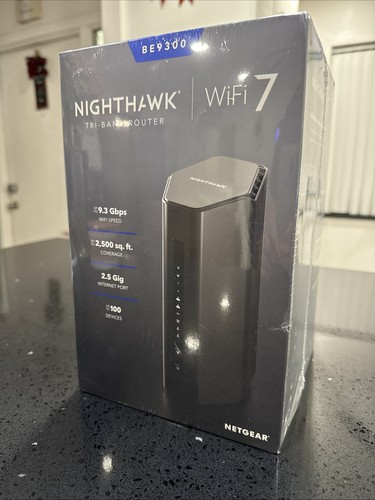 NETGEAR Nighthawk Tri-Band WiFi 7 Router BE9300 Up to 9.3Gbps Wireless ...