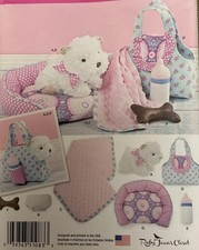 Simplicity Sewing Pattern 8442 Felt Stuffed Animals Frog Bear Cat Dog 2 ...