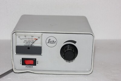 Leitz 050-262 Microscope Lamphouse Variable Power Supply 100 Watt ...