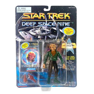 Playmates 1995 Star Trek Deep Space 9 DS9 ROM & Nog Figure #6241 ~ NEW ...