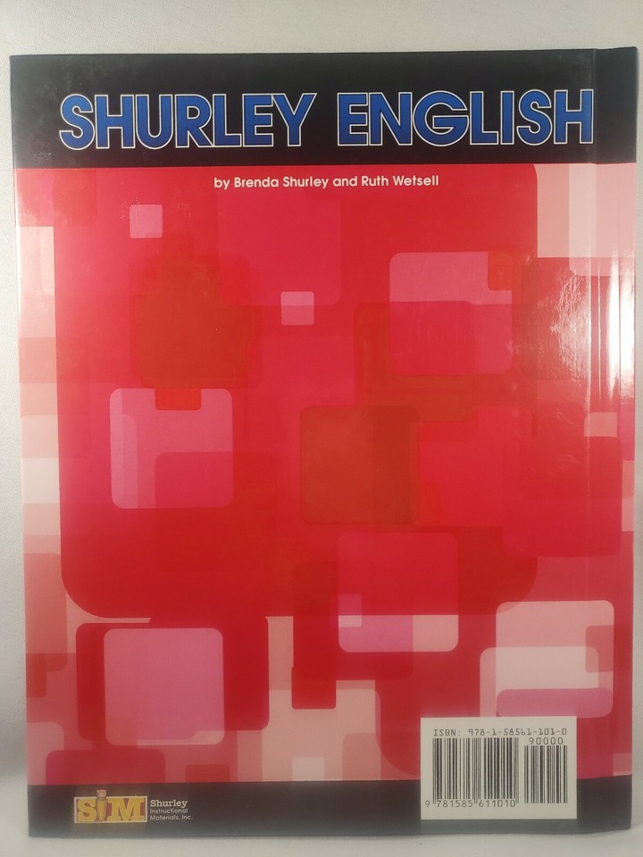 SHURLEY ENGLISH LEVEL 5- STUDENT TEXTBOOK - ENGLISH MADE - Hardcover ...