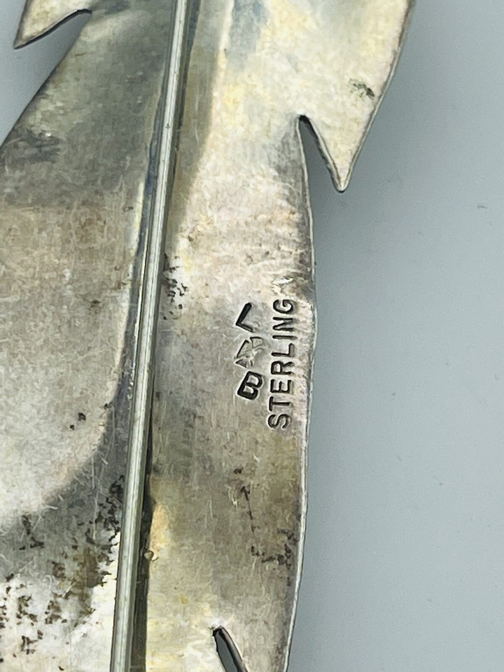 Les Baker Shop Navajo Native American Sterling Silver Blue Turquoise ...