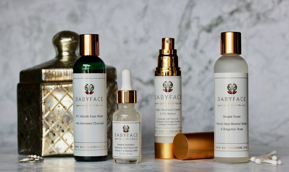 Babyface MEGA LIFT Peptide Wrinkle Cream Moisturizer Anti-Aging Skin ...