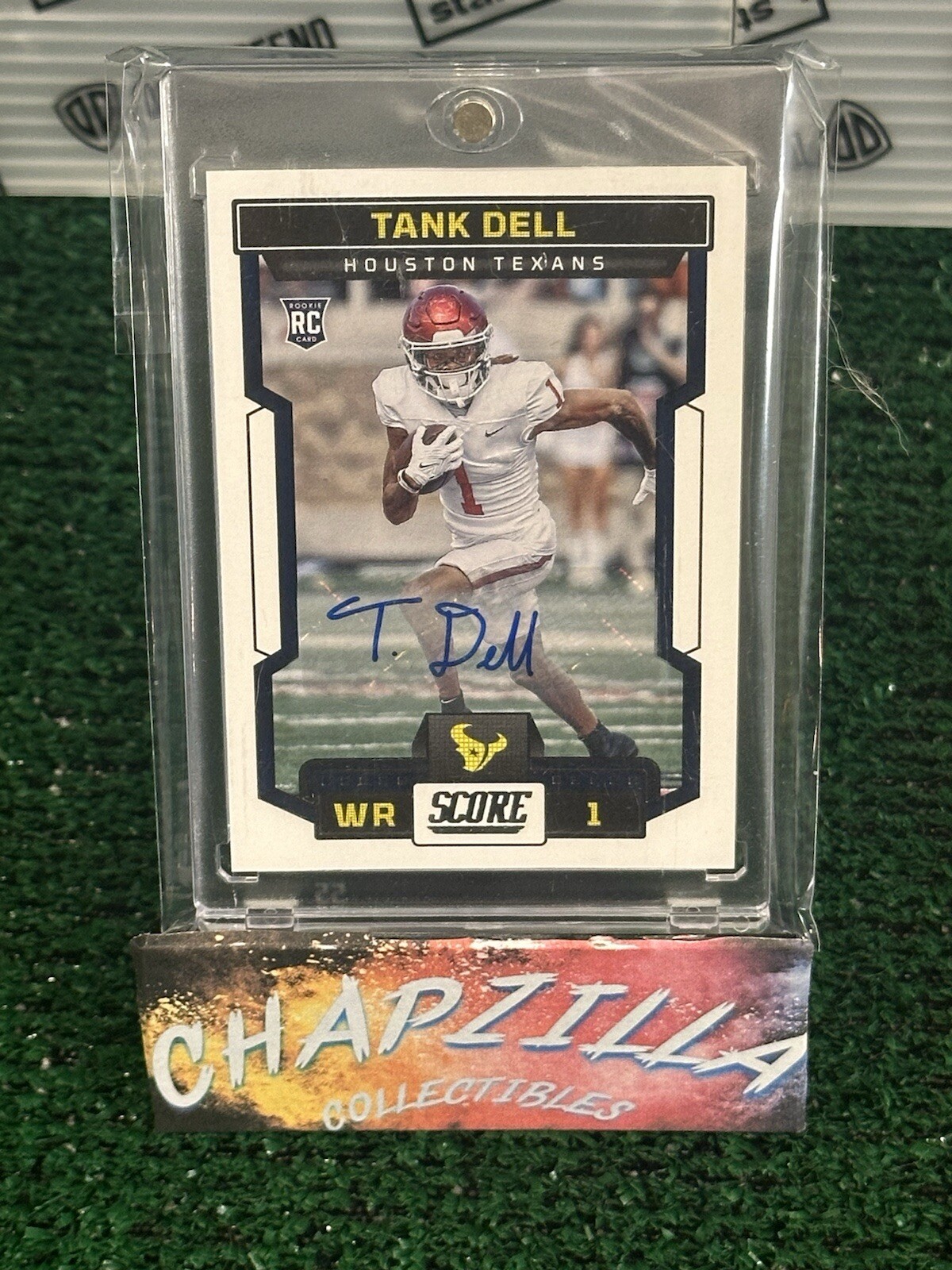 2023 Panini Score Tank Dell Rookie Auto Autograph RC #353 Houston ...