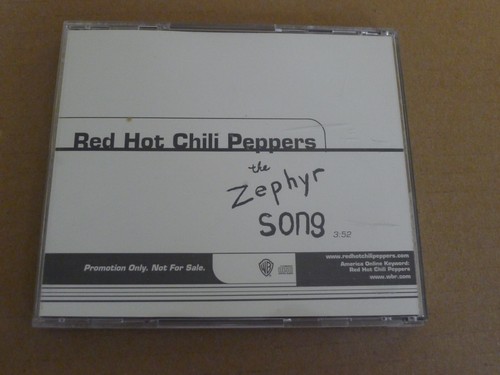 RED HOT CHILI PEPPERS The Zephyr Song PROMO Radio DJ single CD never ...