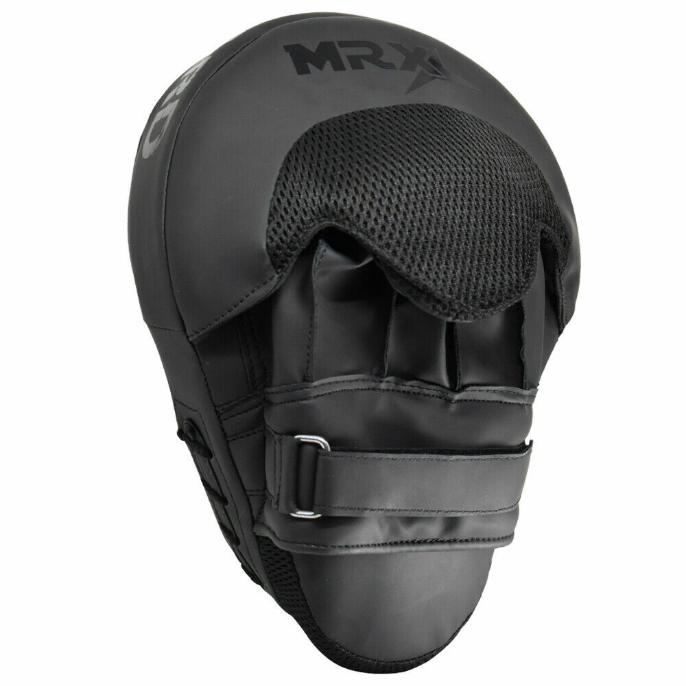 MRX Gel Focus Pad Hook & Jab Mitt Boxing Punching Glove MMA Kickboxing ...