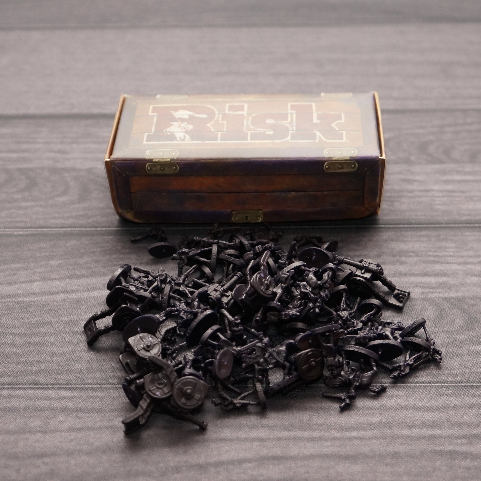 Risk | Black Army Miniatures & Box, Infantry, Cavalry, & Artillery ...