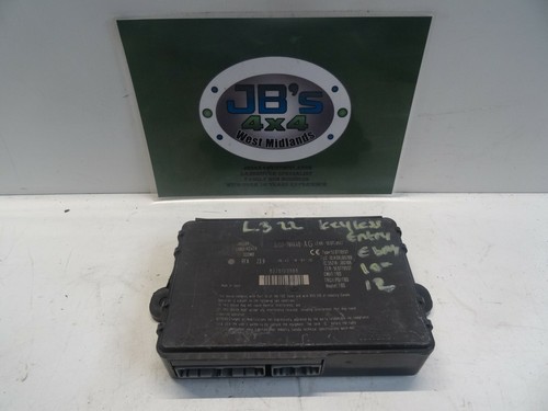 RANGE ROVER L322 KEY LESS CONTROL MODULE ECU BJ32-19H440-AG | eBay