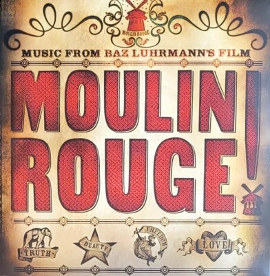 MOULIN ROUGE ORIGINAL SOUNDTRACK - RED VINYL 2-LP SET " NEW, SEALED ...