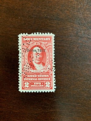 US Documentary Stamps Scott #R636 - Used | eBay