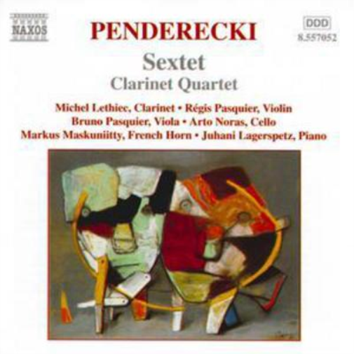 Krzysztof Penderecki Chamber Works: Sextet, Clarinet Quartet (CD) (US ...