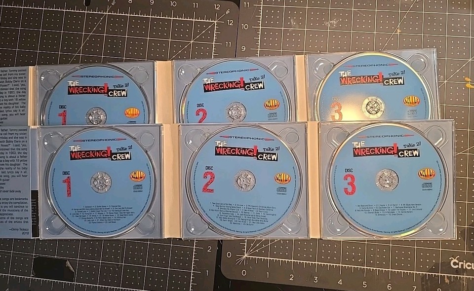2 SETS The Wrecking Crew Take 2! Three Disc Sets Not Sealed READ | eBay