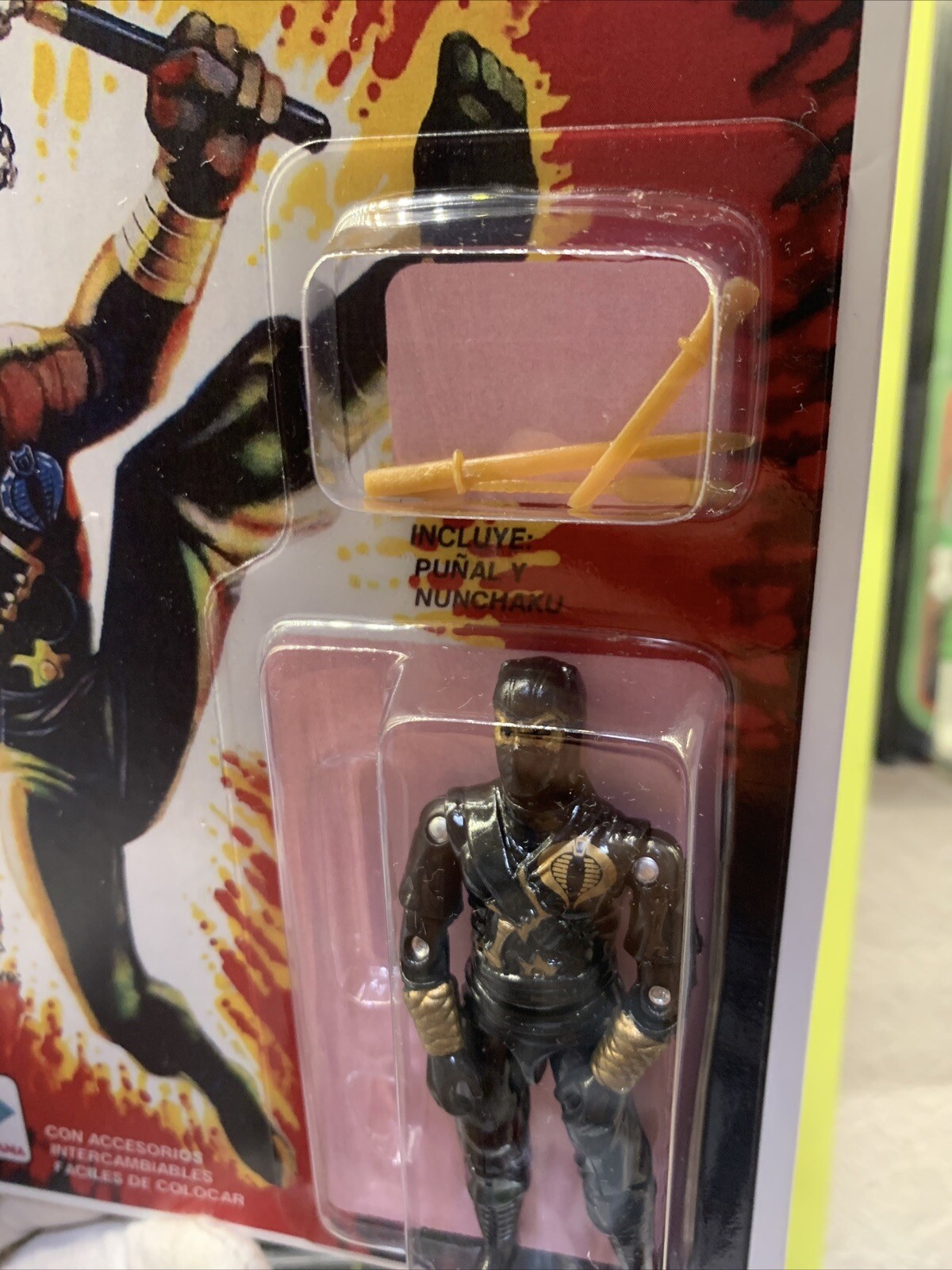 Black Major Gi Joe Argentina Plastirama Ninja Ku Mint Lot Beautiful MOC 1985 AA | eBay