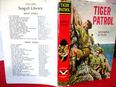 TIGER PATROL by Showell Styles 1967 HCDJ (Tiger Patrol #1) adventure ...