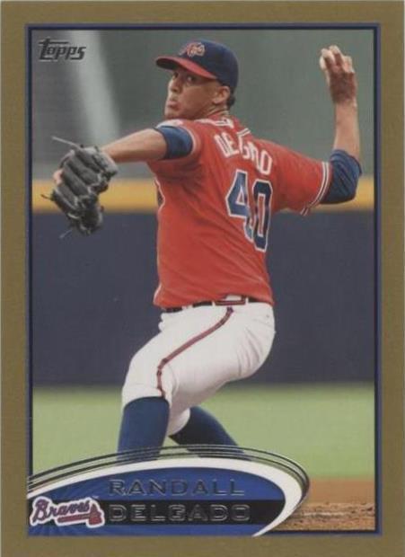 2012 Topps Mini - Randall Delgado #510 Gold /61 for sale online | eBay