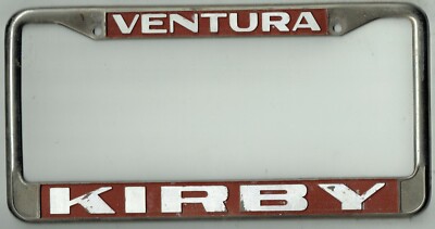Ventura California Kirby Oldsmobile AMC Jeep Vintage Dealer License ...