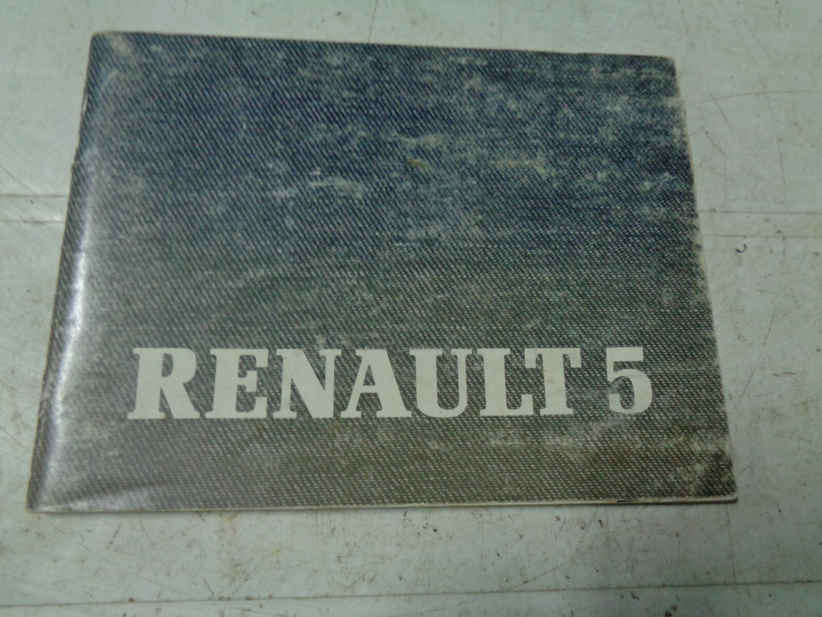 M7027 XX - LIBRETTO MANUALE USO E MANUTENZIONE RENAULT 5 R5 | eBay
