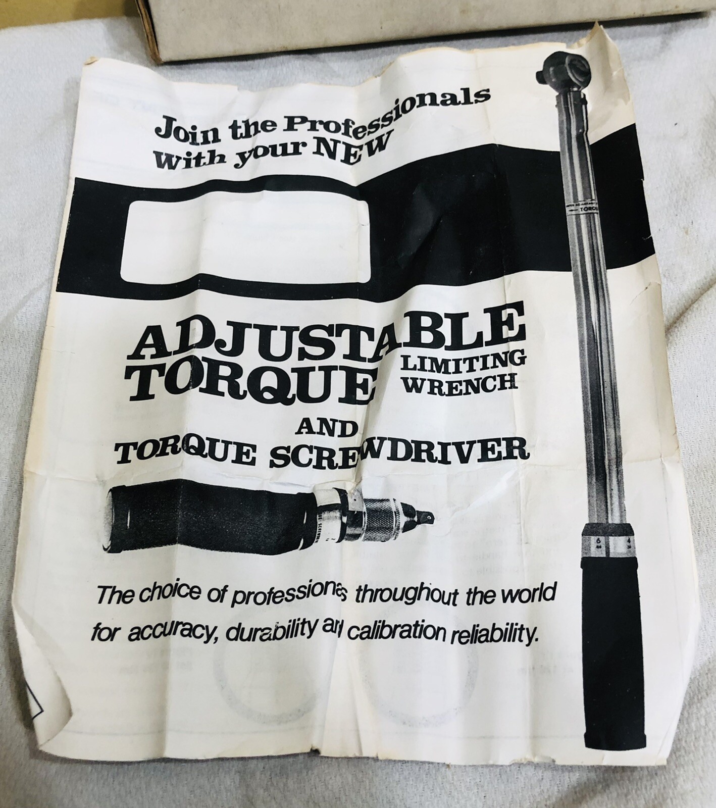 PROTO Model 6105 1/4" TORQUE SCREWDRIVER Vintage Rare for sale online ...