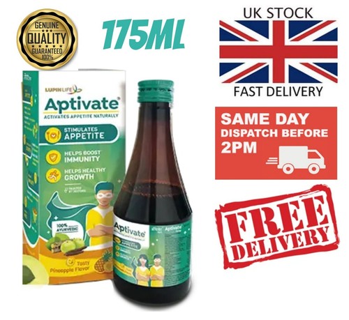 Aptivate Syrup 100% Ayurvedic Appetite stimulant for children Boost ...