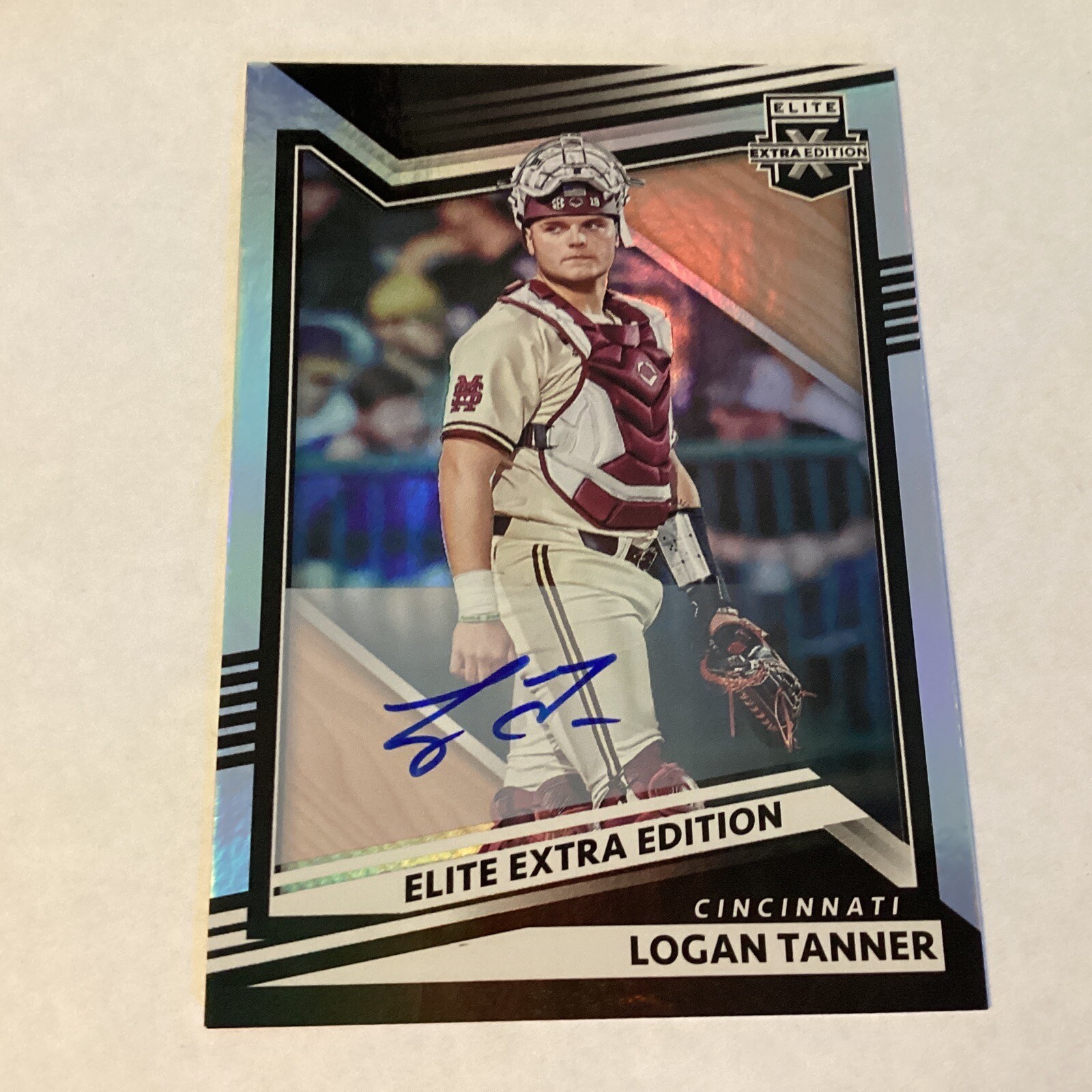 2022 Panini Elite Extra Edition #55 Logan Tanner Signatures Auto | eBay