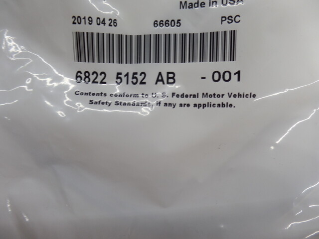 Genuine Mopar Wiring 68225152AB for sale online | eBay