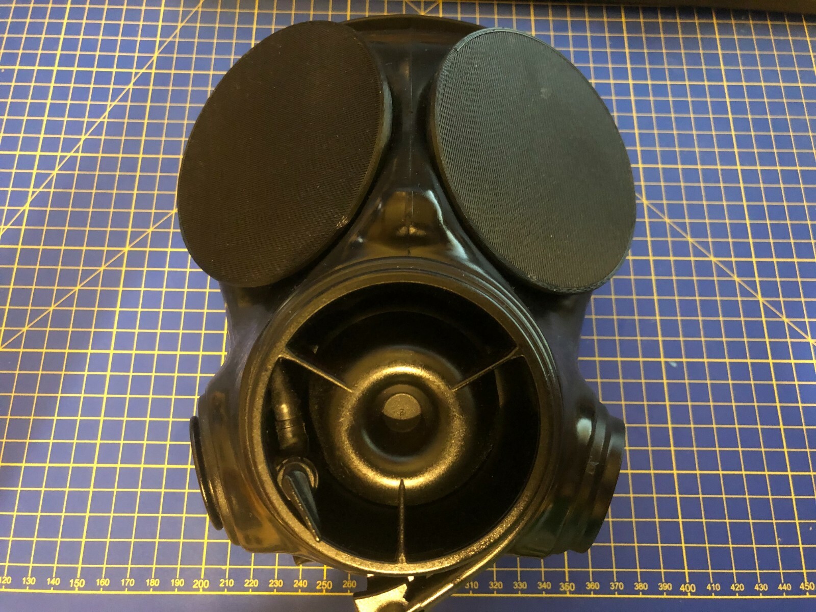 S10 FM12 NATO GP5 Russian Gas Mask Blackout Cover 3D Printed Replica | eBay