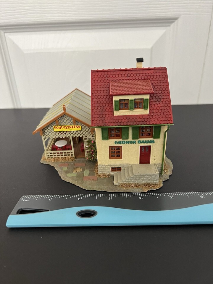Vintage Faller HO 269 Built Plastic Model Inn Beer Garden w/ Patio ...