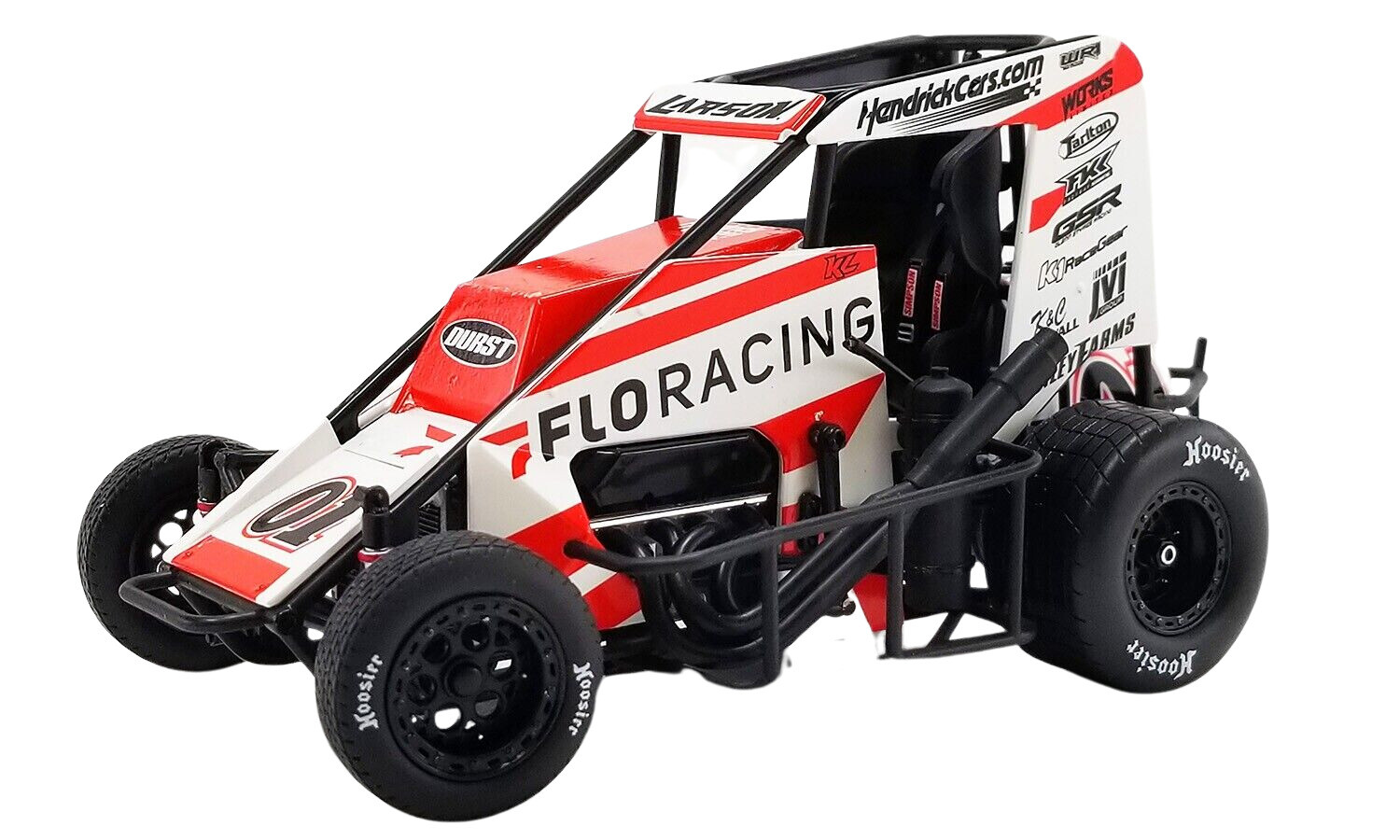 Acme FLO Racing Kyle Larson 1:18 Car - White (A1810122) for sale online ...