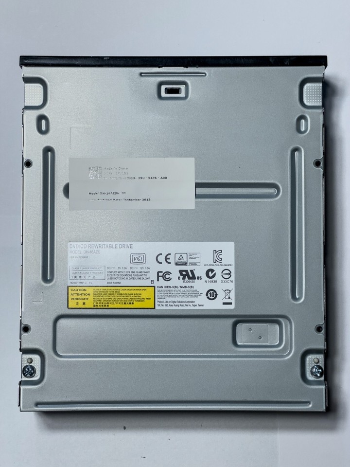Genuine Dell Inspiron 3646 Desktop DVD/CD-RW Drive Model DH-16AES DP/N ...