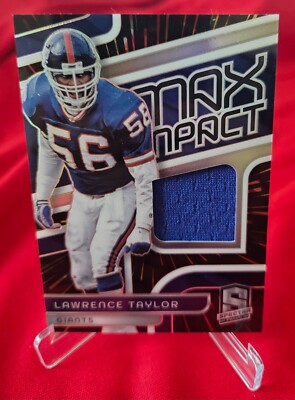 2024 Panini Spectra Lawrence Taylor Max Impact Patch /75 New York ...