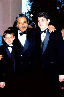 RAUL JULIA, JR. & BENJAMIN JULIA 35mm Slide | eBay