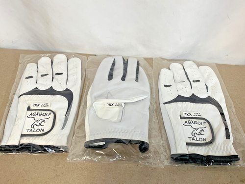 AGX Golf Talon Left Hand Cabretta Leather Golf Glove XXL Lot of 3 | eBay