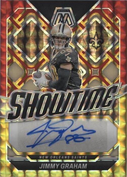 2024 Panini Mosaic - Showtime Signatures Jimmy Graham #SS-JGM Choice ...