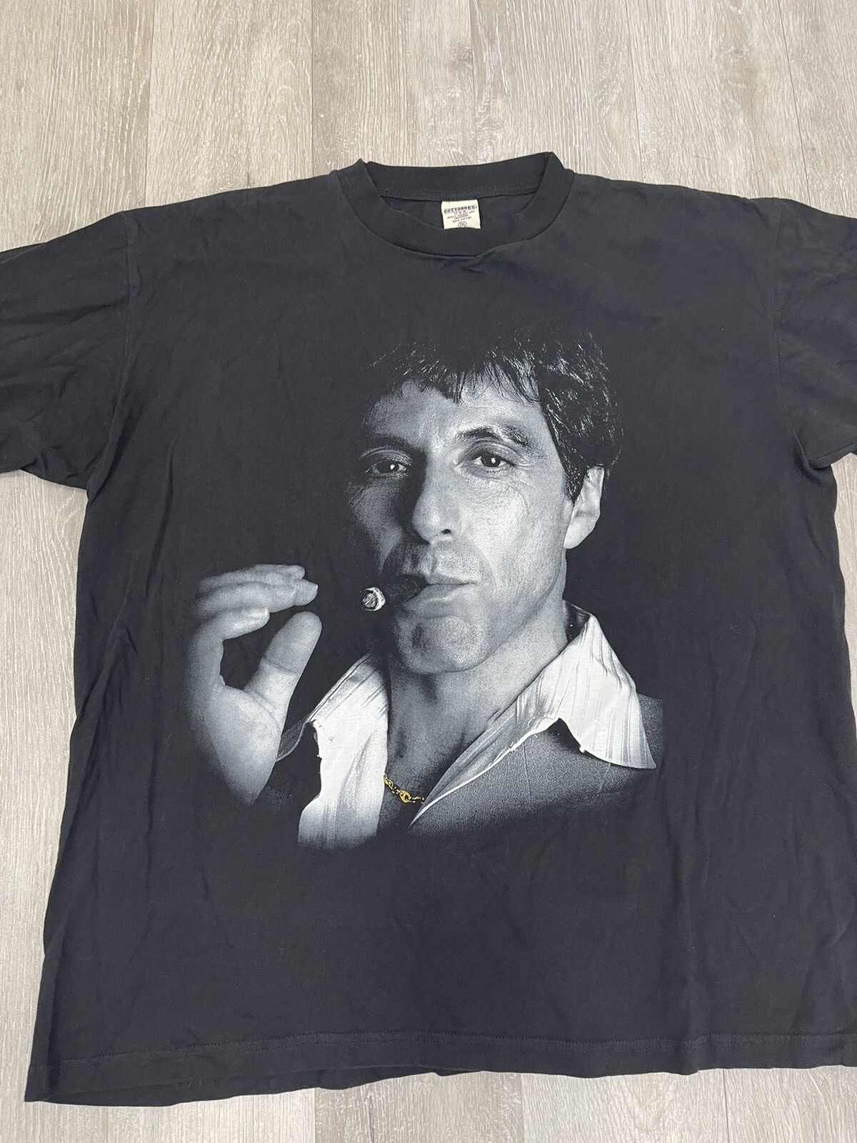 Scarface Al Pacino Big Face Cigar Smoking vintage mad… - Gem
