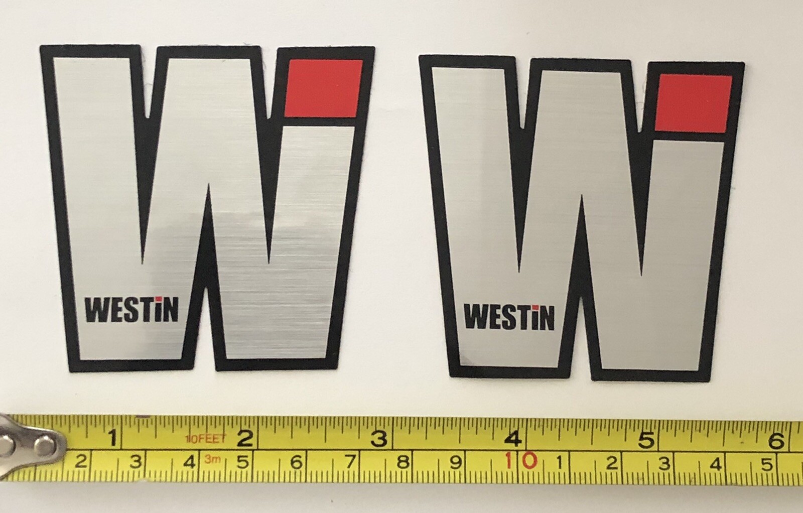 2 WESTIN DECALS STICKERS offroad overland winch trail racing utv ...