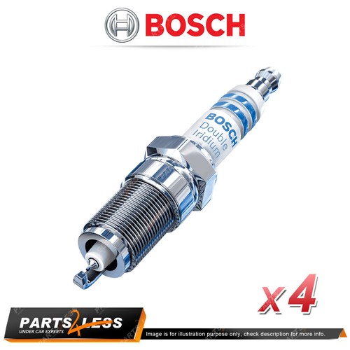 4 x Bosch Double Iridium Spark Plugs YR7SII33T 0242135556 - High ...