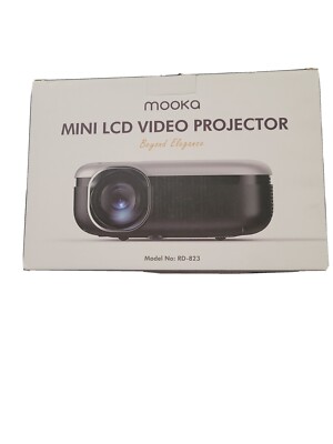 MOOKA RD-823 WiFi Projector 1080P Full HD 200" Video Movie Home Theater ...
