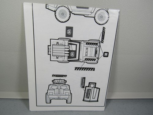 GI JOE - 1993 STREET FIGHTER STREET STRIKER Blueprints - 10 + items ...